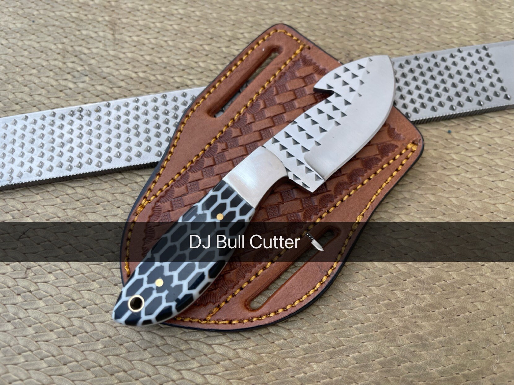 Excellent Farrier Rasp Gut Hook Skinner Knife - Etsy