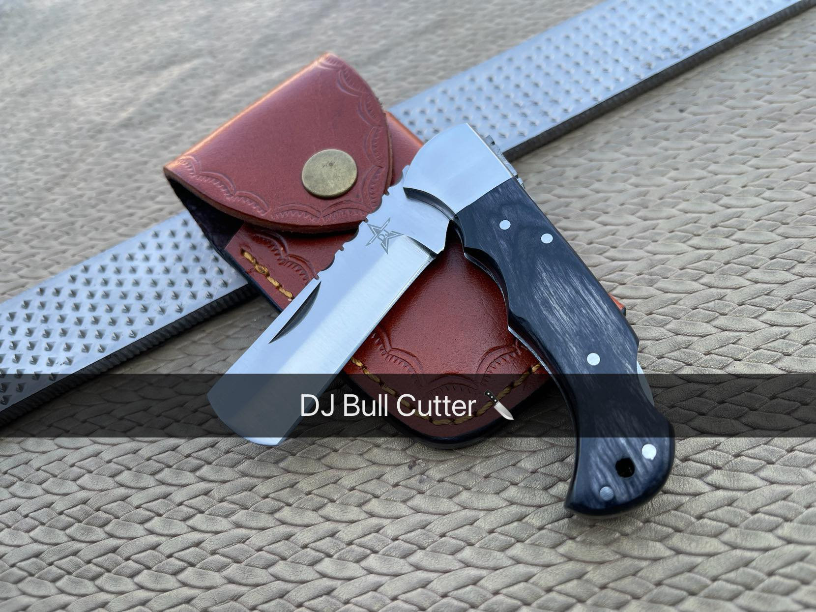 J2 Steel Bull Cutter Pocket Knife - Etsy