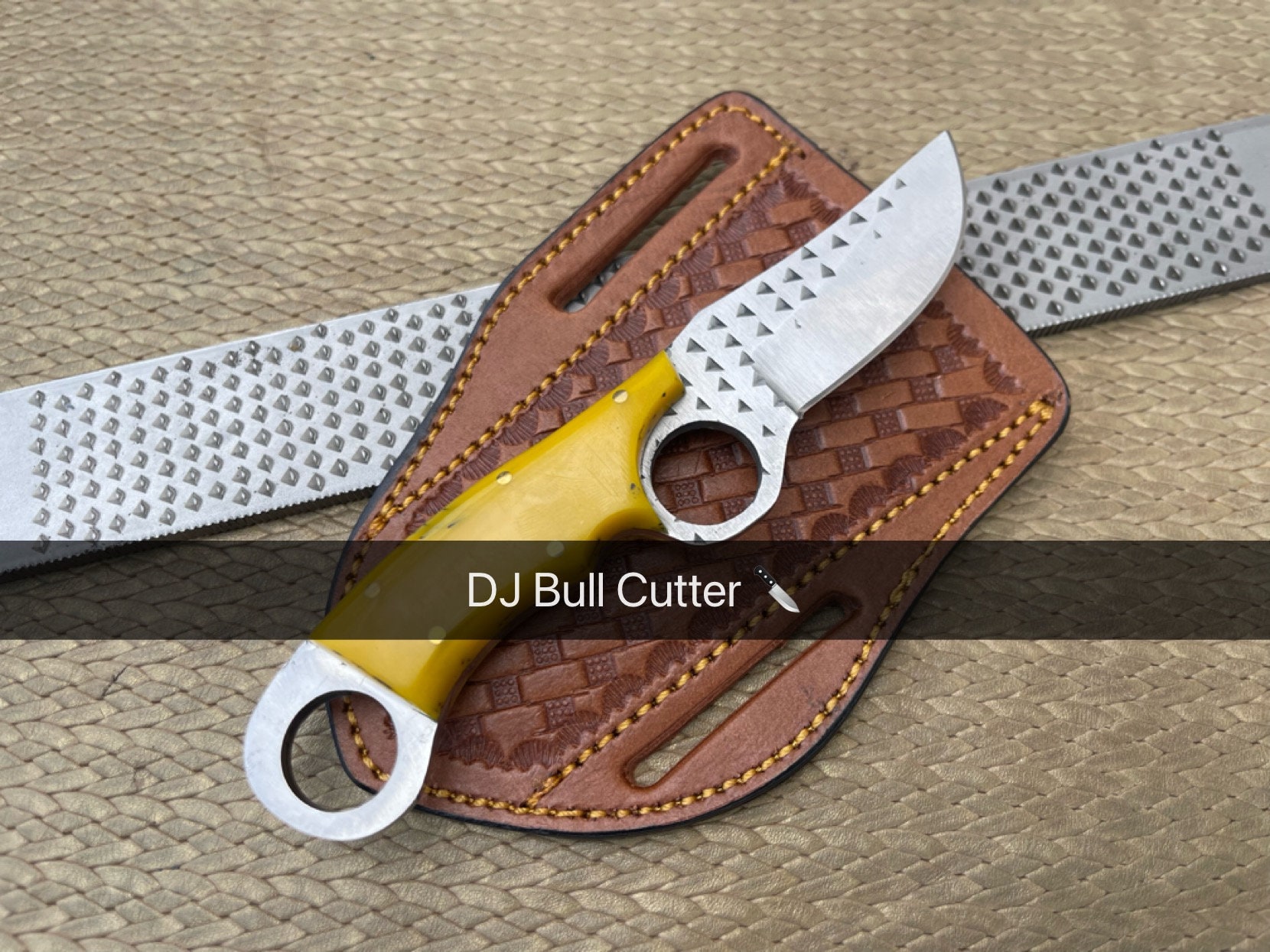 Astonishing Made Farrier Rasp Cowboy Skinner Knife - Etsy