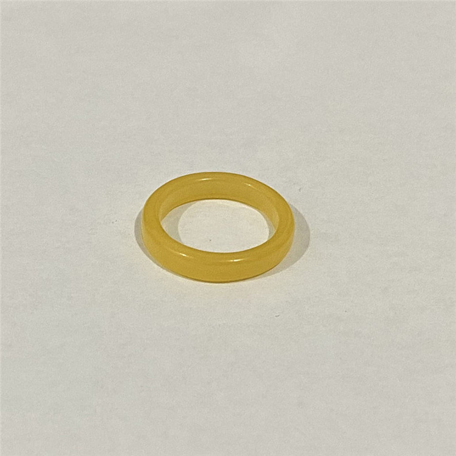 Acrylic Rings Plastic Rings Colourful Multiple Colours - Etsy