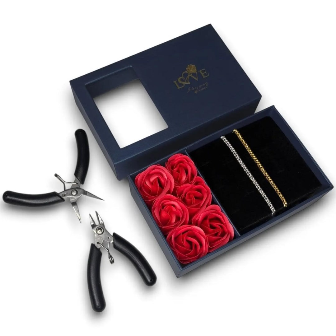 DIY Permanent Bracelet Kit • 925 Sterling Silver & 14K Gold Plated ...