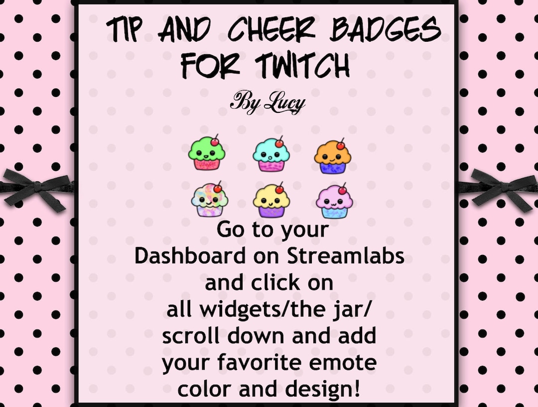 TWITCH BIT CHEER Badges - Etsy