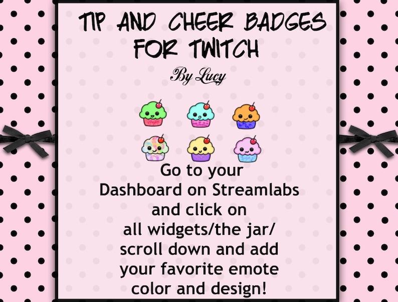 TWITCH BIT CHEER Badges - Etsy