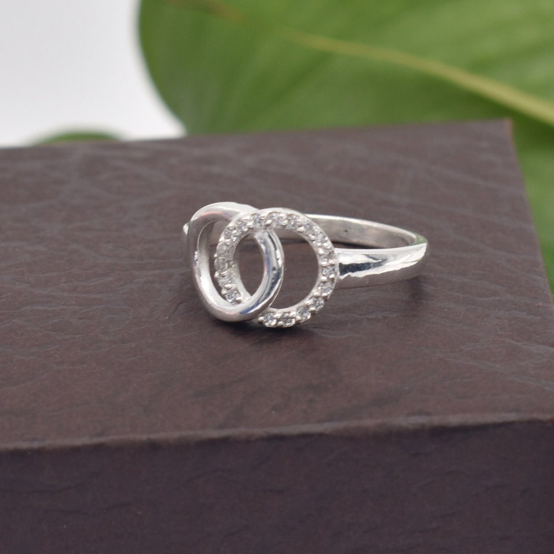 Overlapping Ring - Etsy