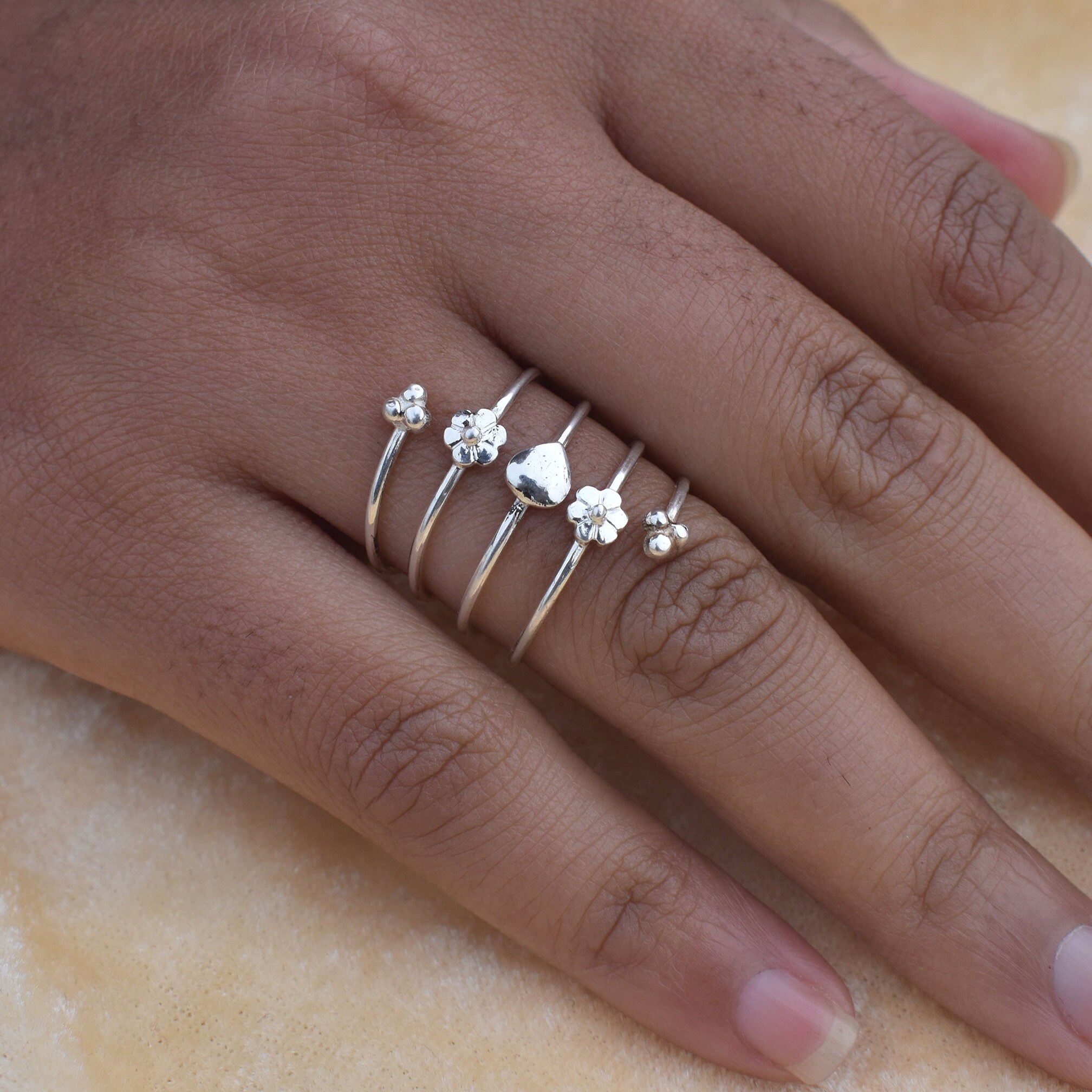 925 Sterling Silver Spiral Ring / Swirl Ring / Wrap Ring / - Etsy