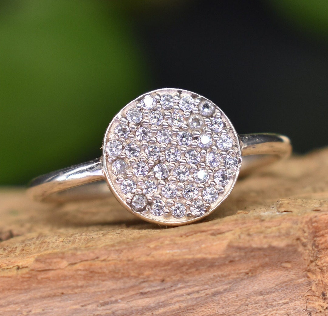 American Diamond Rings, Gemstone Jewelry, 925 Sterling Silver, Silver ...