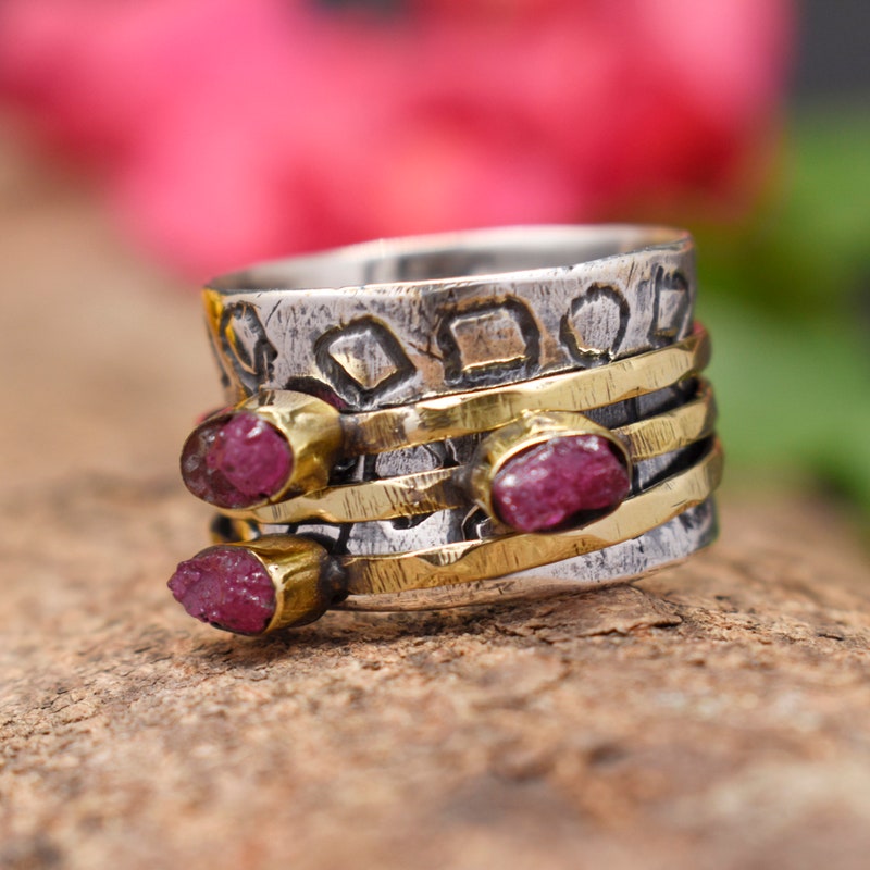 Spinner Band Ring - Etsy