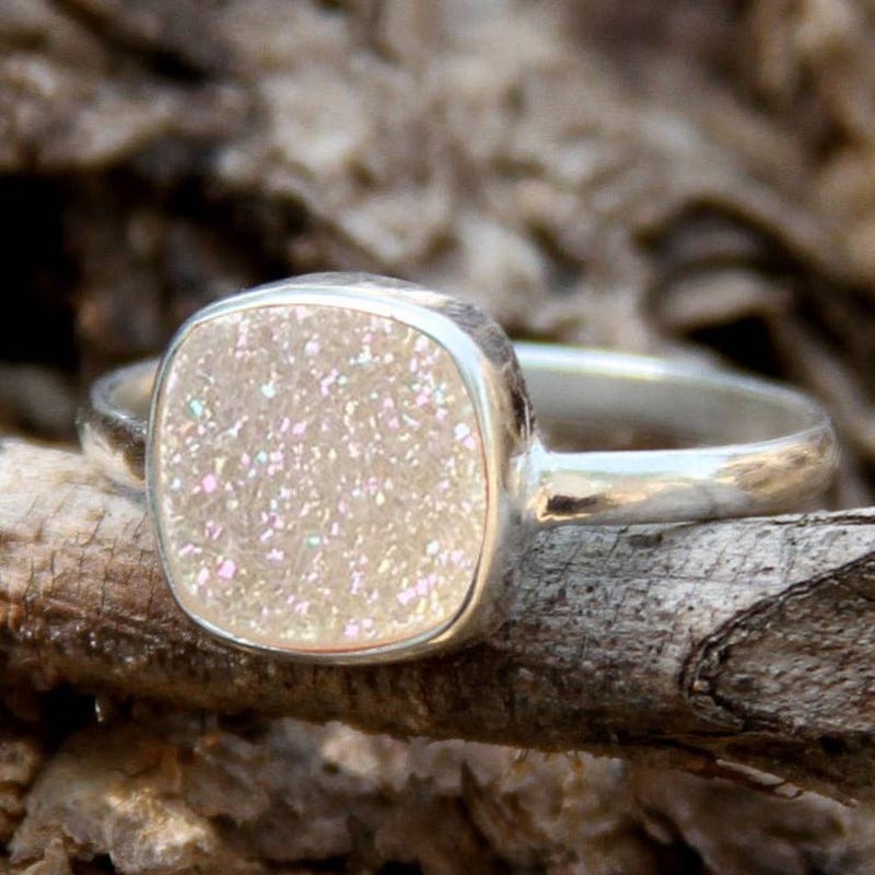 Druzy Ring - Etsy