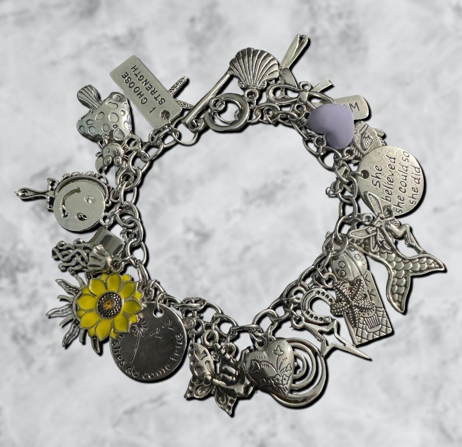 Assorted Junk Charm Bracelets - Etsy