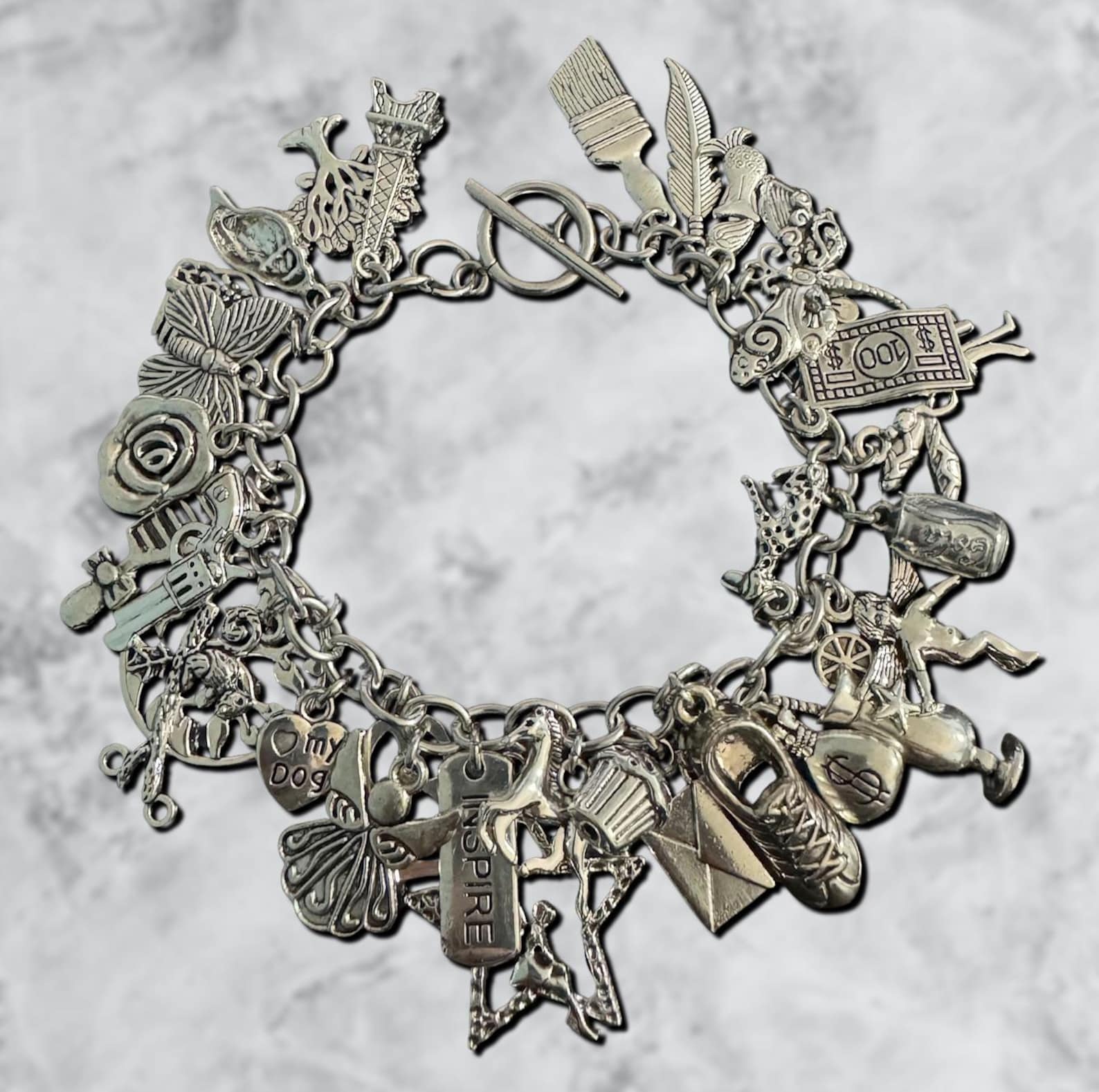 Assorted Junk Charm Bracelets - Etsy