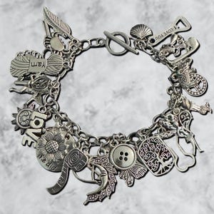 Assorted Junk Charm Bracelets - Etsy
