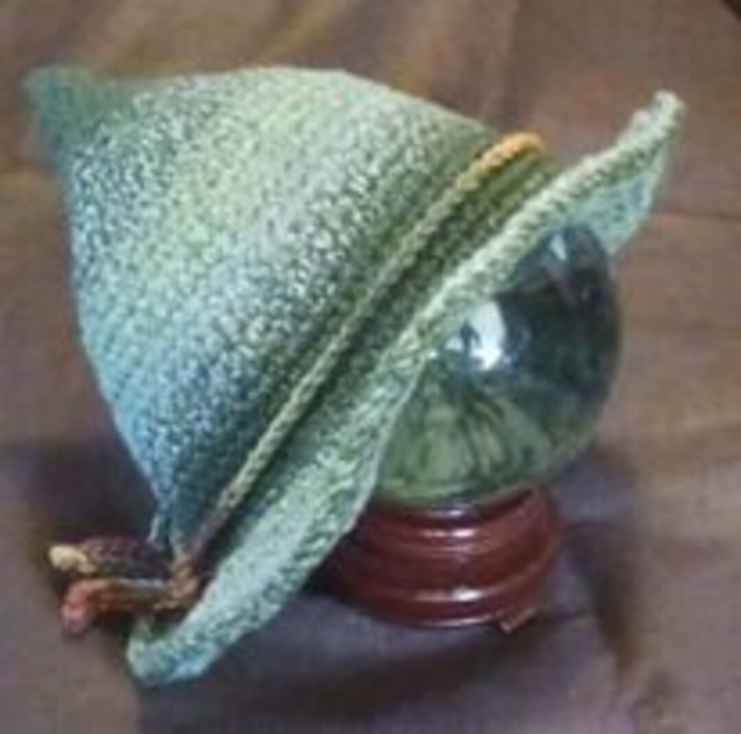 Spritely Witch Hat (crochet) (cottagecore) (witchcore) - Etsy