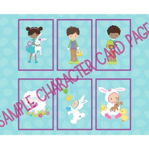 Printable Easter Story Cards | 48 Cards | Holiday Game | Downloadable ...