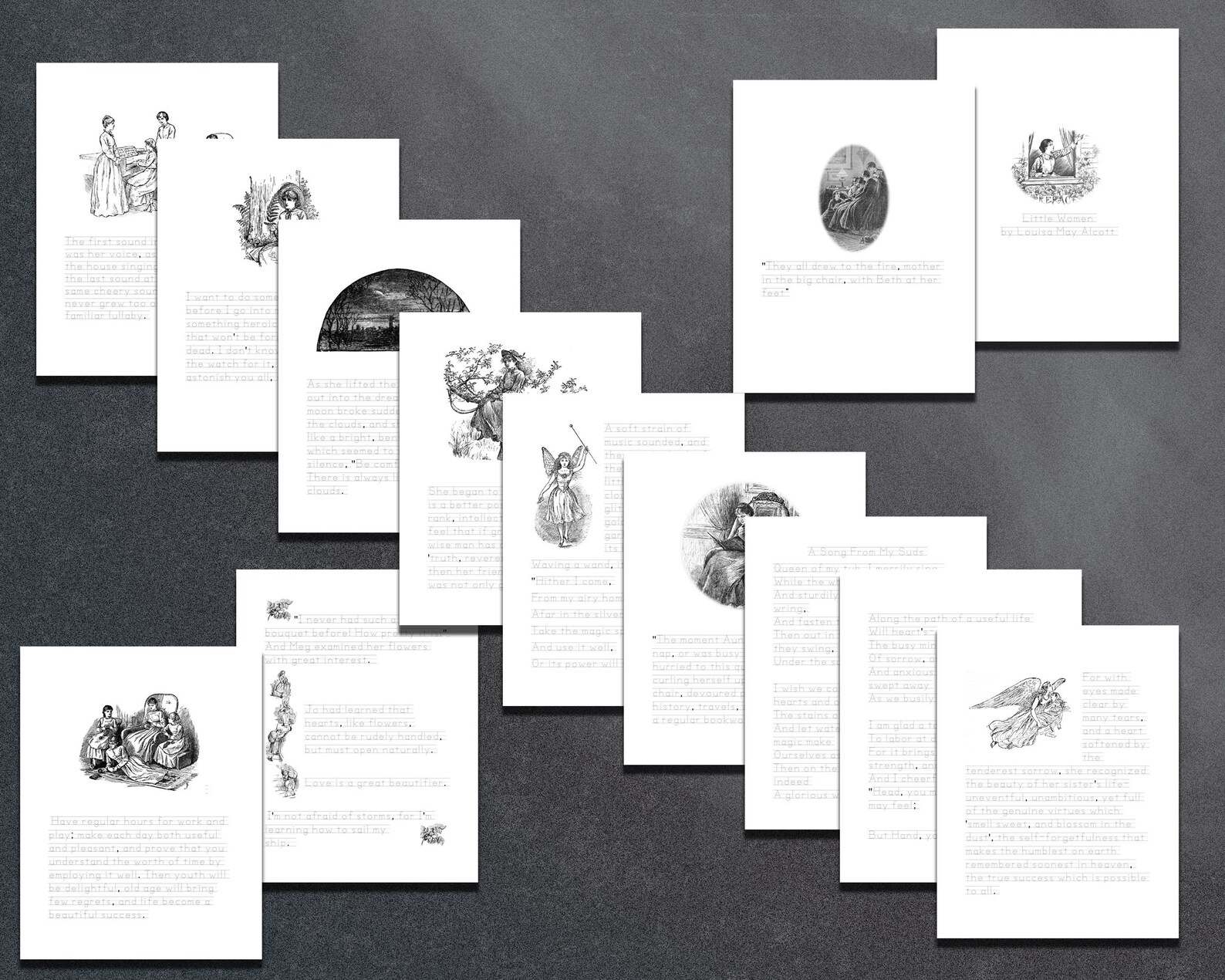 Little Women Handwriting Printable | Trace Letters | Homeschooling ...