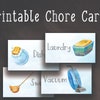 Printable Chore Cards Family Contributions Chore Chart Download - Etsy