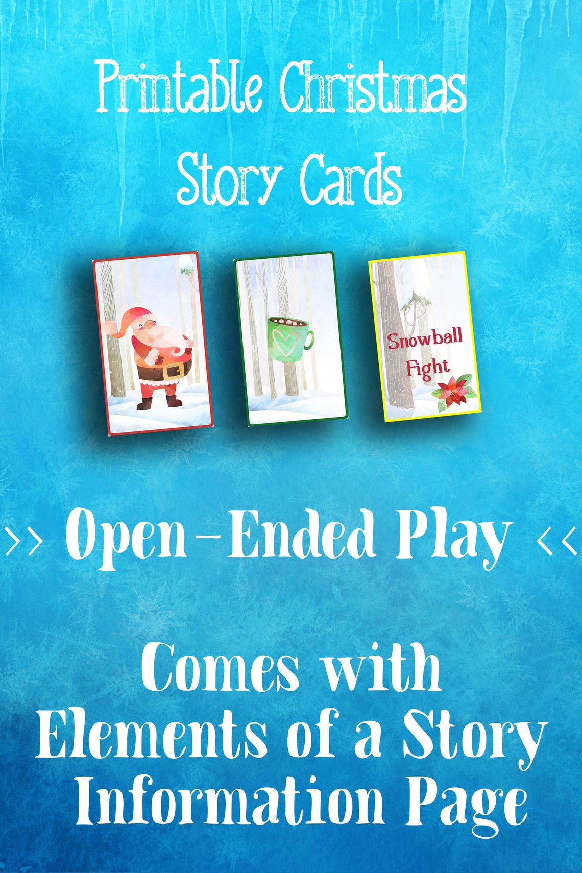 Christmas Bundle | Holiday Workbooks | Story Cards, Printable Ornaments ...