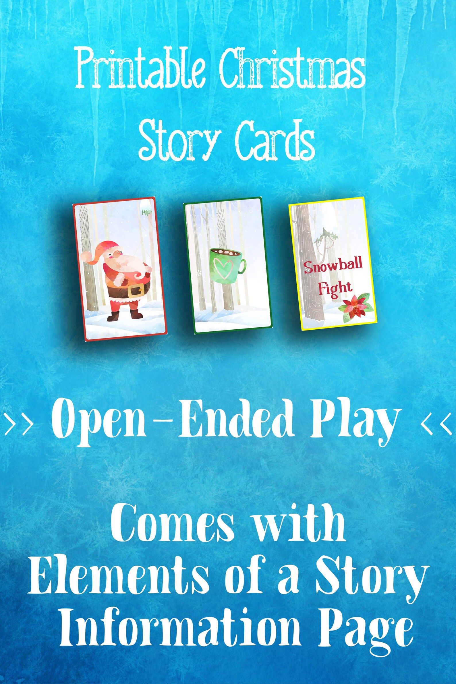 Christmas Bundle | Holiday Workbooks | Story Cards, Printable Ornaments ...