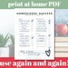 Homeschool Time Management Printable Checklist | Manage Your Tasks With ...
