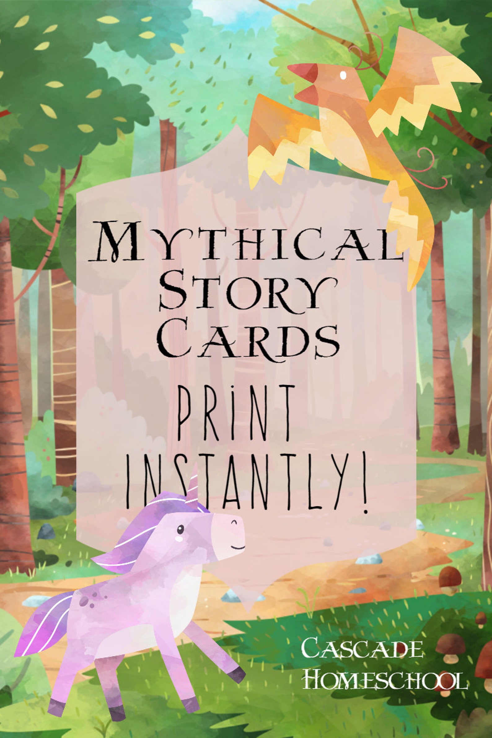 Printable Fantasy Story Cards | 18 Cards | Imaginative Game ...