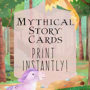 Printable Fantasy Story Cards | 18 Cards | Imaginative Game ...
