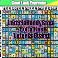 Custom Loteria Game Board With Money Amounts - Etsy