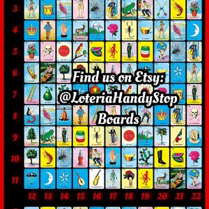 22 Lines Triplets Loteria Boards With Two Free Lines - Etsy