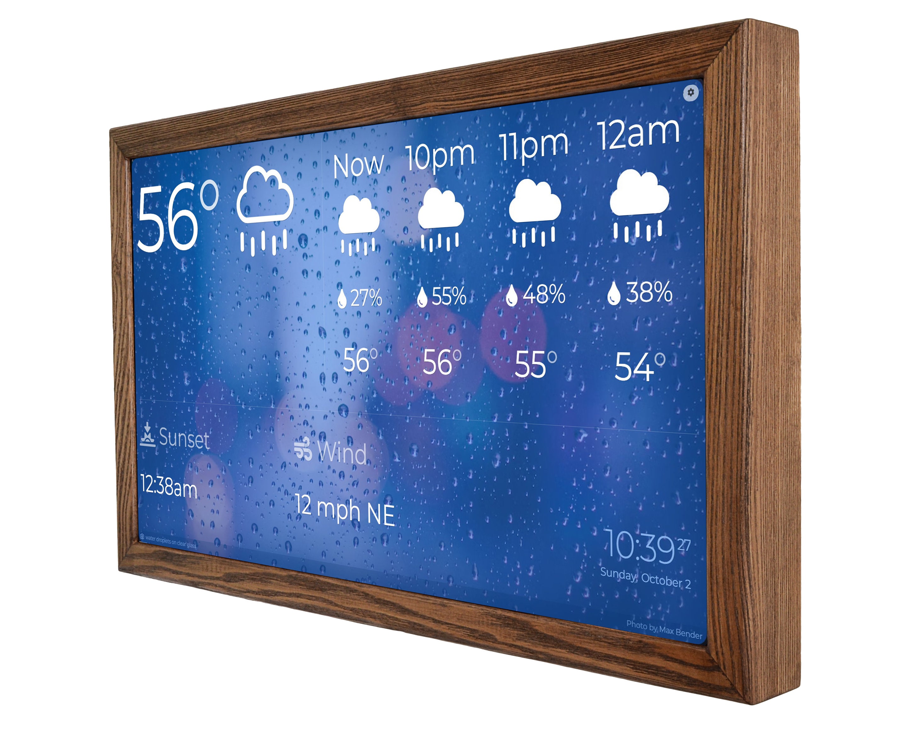 Weather Dashboard 24 Inch, Smart Wifi Weather Station, Digital Family ...