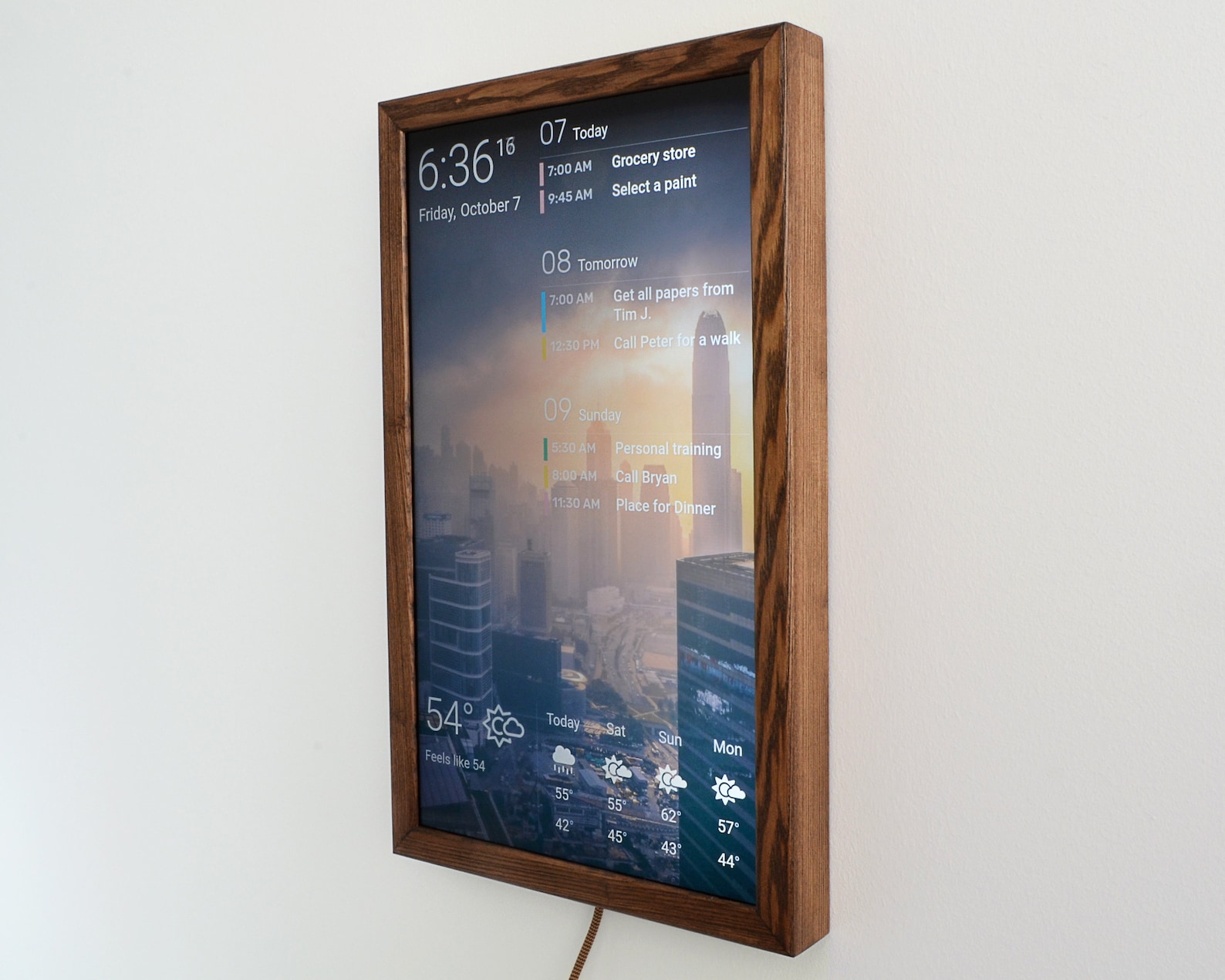 Digital Family Planner 24": Smart Display, Wi-fi Calendar, Weekly To-do ...