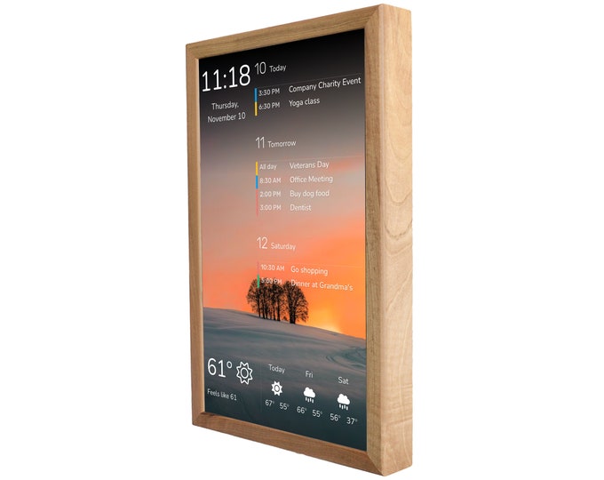 Elektronischer Wandkalender 24'', Family Command Center, Home Assistant ...