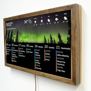 Digital Family Planner 32'' Smart Display, Wi-fi Family Calendar, Home ...