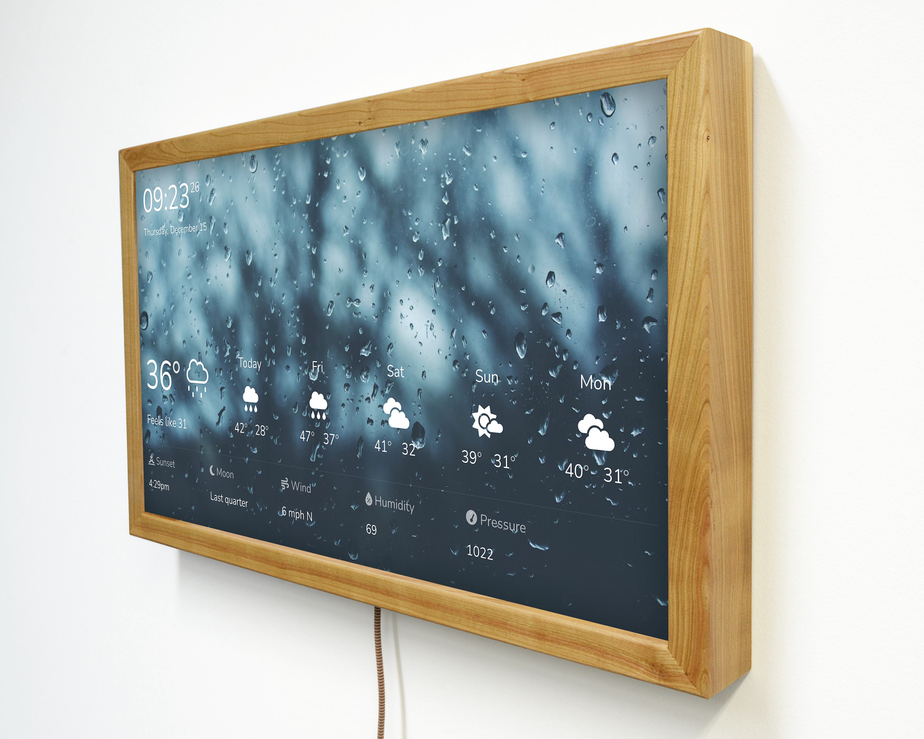 32'' Wi-fi Family Calendar: Digital Planner, Weekly To-do List & Home ...