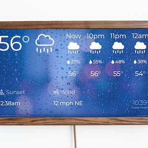 Electronic Wall Calendar 24 Inch, Family Command Center, Home Assistant ...