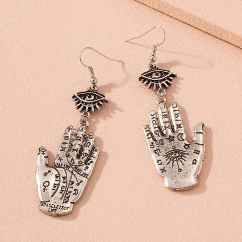 Hand Earrings - Etsy