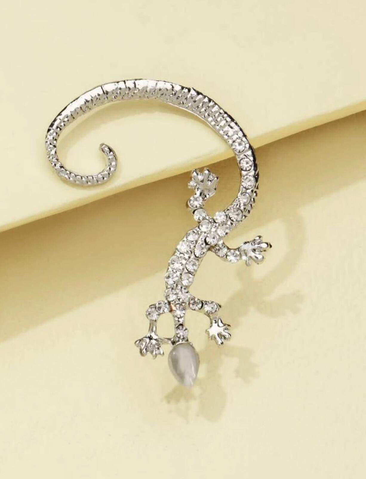 1pc Rhinestone Ear Climber Fashion Earrings Trendy Ear | Etsy