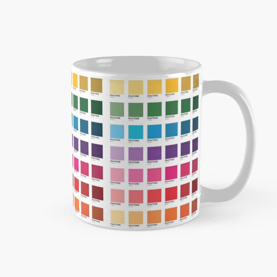 Shades of Pantone Colors Mug Coffee Cup Design Mug gift mug | Etsy