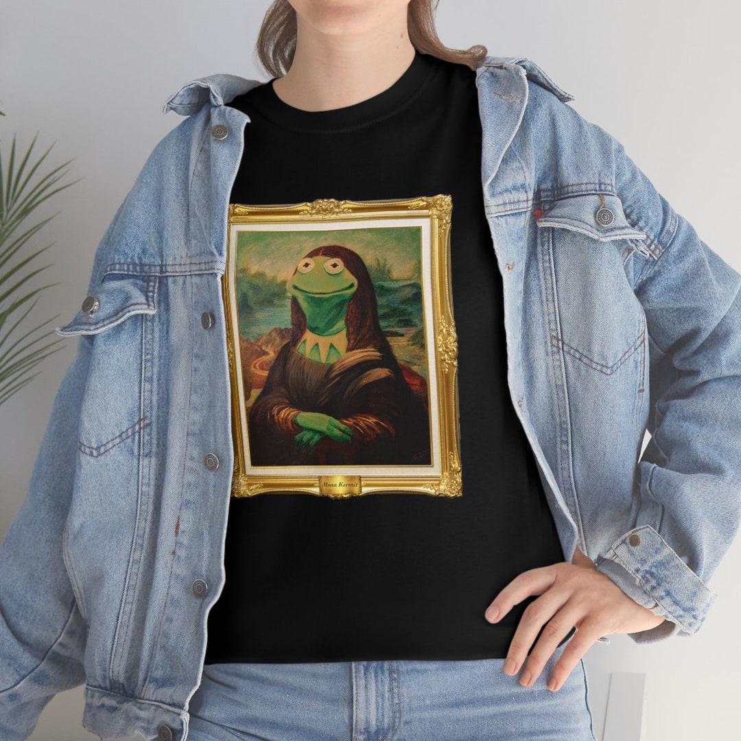 Mona Lisa Kermit the Frog Muppets Unisex Men Women T-shirt - Etsy