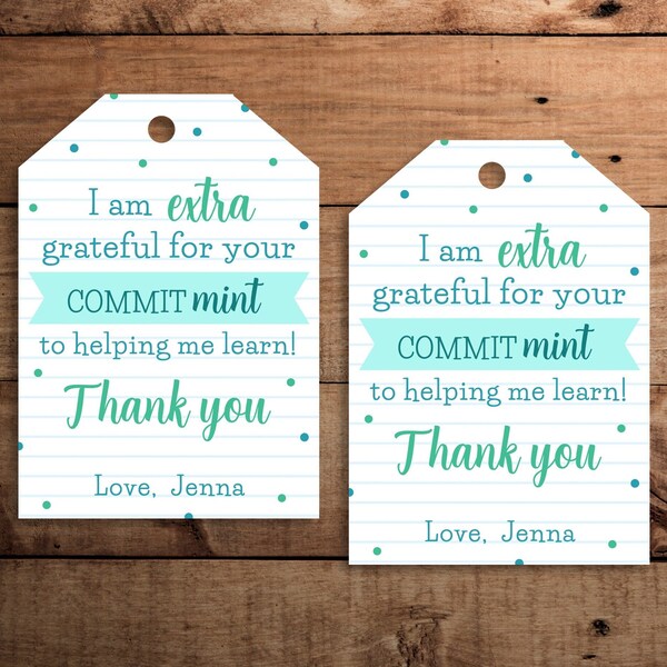 Gum Thank You - Etsy