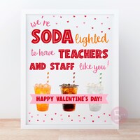 Soda-lightful Teacher Appreciation Gift Tags (digital Download) - Etsy
