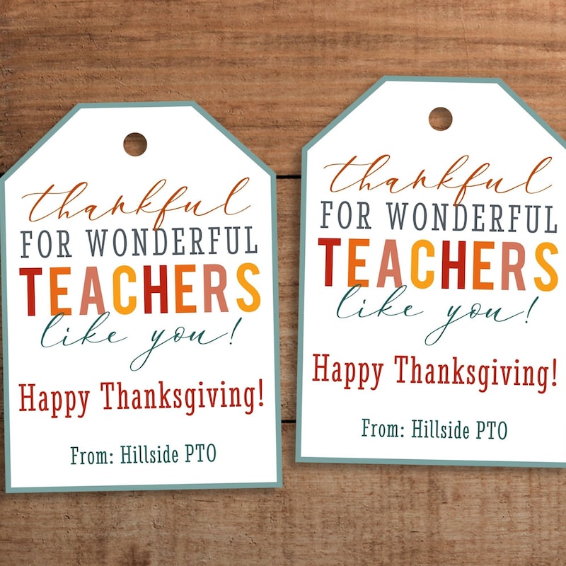 Thanksgiving Tags - Etsy