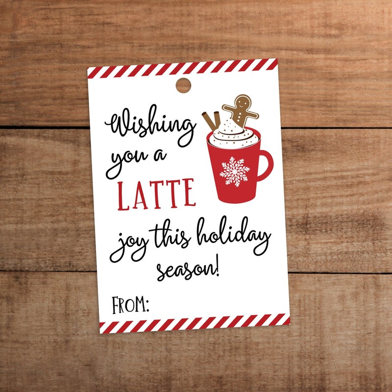Coffee Gift Tag - 60+ Gift Ideas for 2025