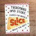 Teacher and Staff Appreciation Pizza Pun Party Sign Poster Printable ...