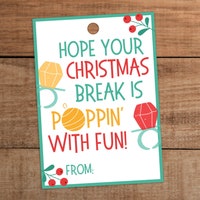 PRINTED Back to School Treat Bag Tags | Bright I Am Glowing With ...