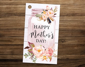 Printable Mother's Day Bath Bomb Gift Tag INSTANT DOWNLOAD - Etsy