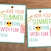 Popcorn Gift Tag Printable End of School Year Hope Your Summer is ...