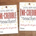 Pen Thank You Gift Tag Printable for Inkcredible Teacher Appreciation ...