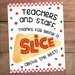 Teacher and Staff Appreciation Pizza Pun Party Sign Poster Printable ...