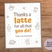 Coffee Bar Appreciation Sign for Teachers Staff Employees Nurses Team ...