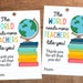 Teacher Appreciation Gift Tag Printable the World Needs More - Etsy