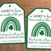 Editable St. Patrick's Day Thank You Gift Tag Printable | Etsy