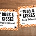 Bugs and Kisses Halloween Gift Tag Printable Favor Tag Instant Download ...